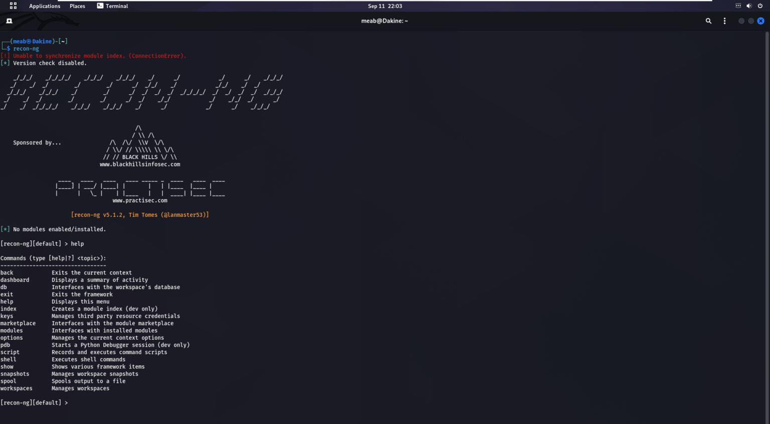 Recon-ng: The Ultimate Guide to Footprinting and Web Reconnaissance ...